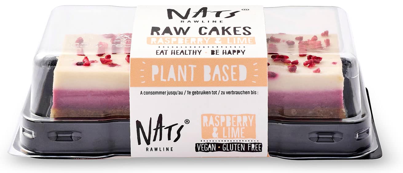 Raw cakes Raspberry – Lime - Nats Rawline